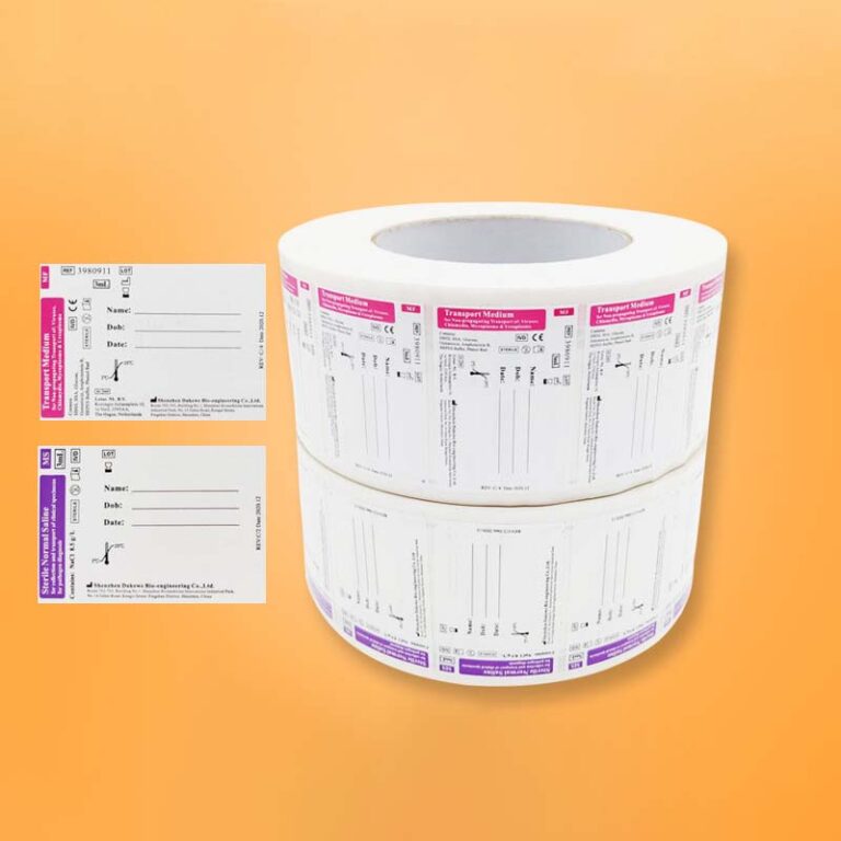 Chemical reagent bottle sample inspection sticker solution label ...