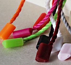 Clothing hanging grain thick cotton rope tag rope high-grade tag line ...