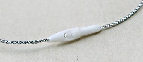 Short rope bullet head hanging grain tag rope high-grade single ...