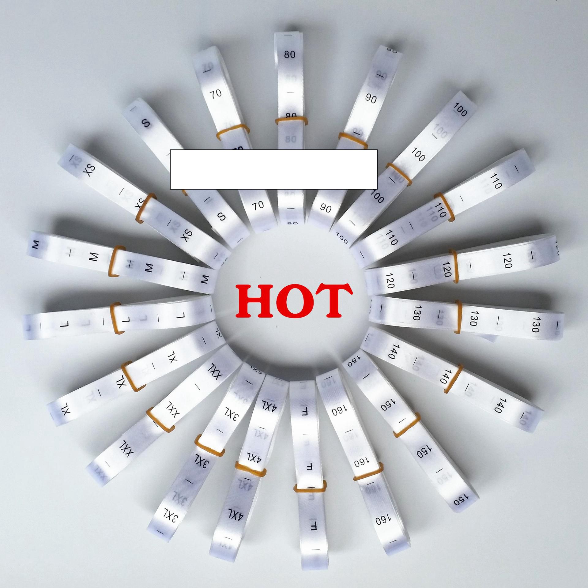 Spot silk-screen ribbon code mark code mark digital mark children's ...