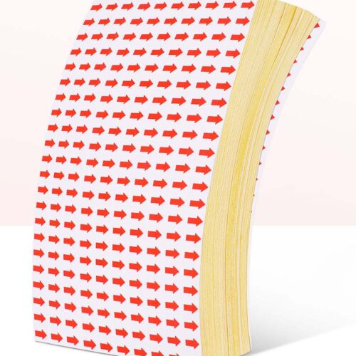 Spot arrow self-adhesive sticker rework rework defective product mark ...