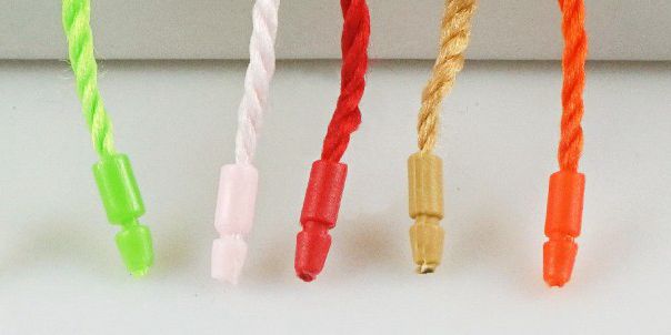 Clothing hanging grain hanging rope tag rope thick cotton rope hanging ...