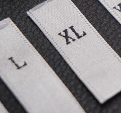 Clothing Size Marking Mark Satin Sewing Size Marking Number Marking ...