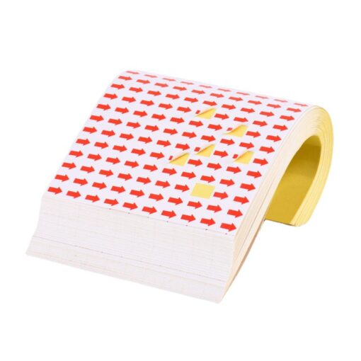 Spot arrow self-adhesive sticker rework rework defective product mark ...