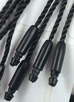 Short rope bullet head hanging grain tag rope high-grade single ...