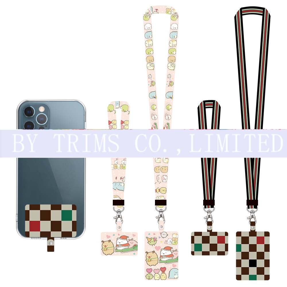 Customized adjustable mobile phone lanyard back sticker clip mobile ...