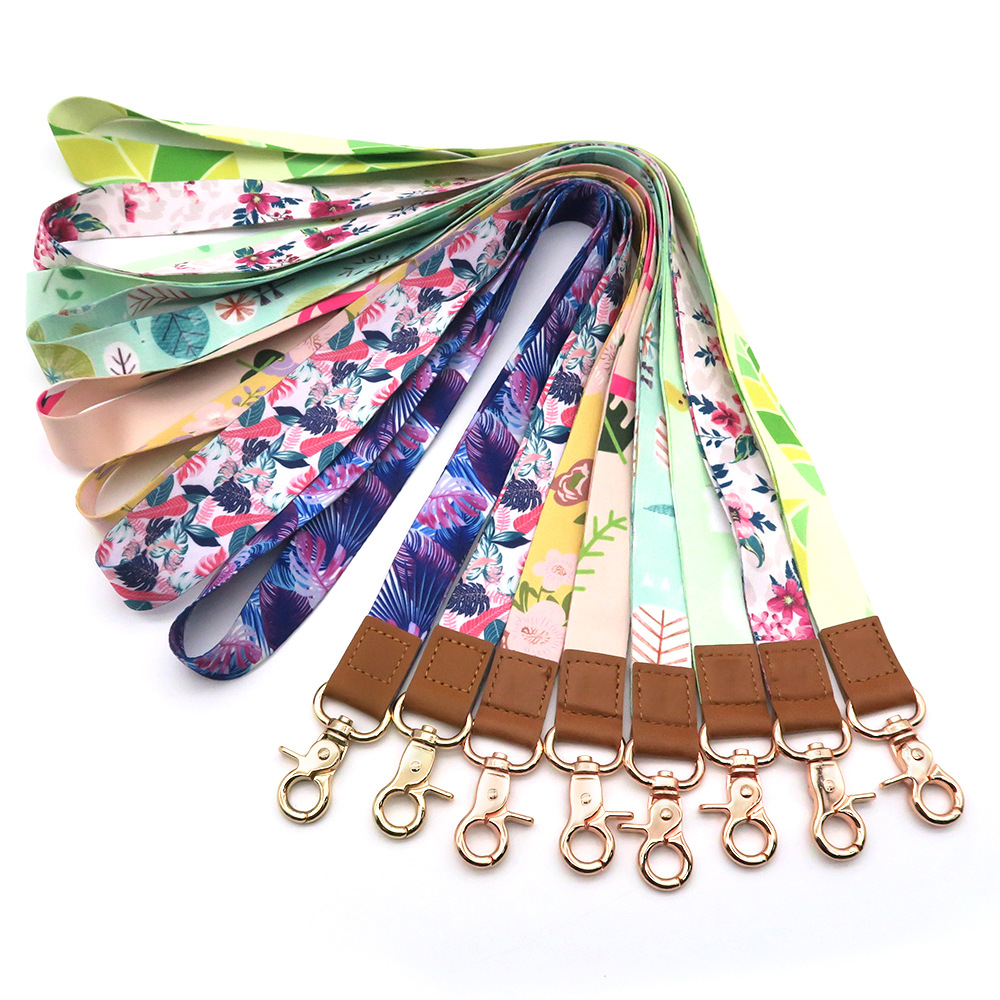 Work permit label lanyard mobile phone short lanyard certificate ...